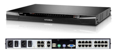 KVM Choice, UK:KN1116VA - Aten - KN 1Remote /1 Local 16 port CAT5 KVM over the NET Switch w ...